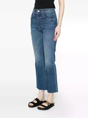 MOTHER The Tripper Ankle Fray Jeans