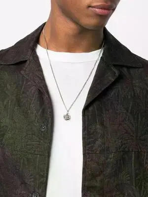 Emanuele Bicocchi Rose Pendant Necklace