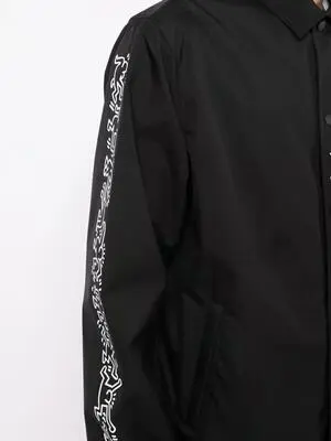 Junya Watanabe Printed Sleeves Shirt Jacket