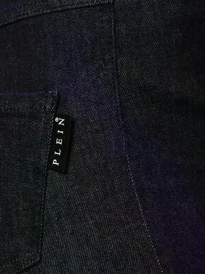 Philipp Plein Super High Waist Jegging - Blue