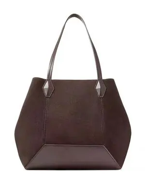 JIMMY CHOO Medium Diamond Tote Bag - Brown