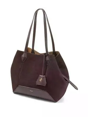 JIMMY CHOO Medium Diamond Tote Bag - Brown