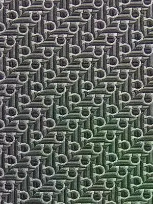 FERRAGAMO Diagonal Gancini Jacquard Tie
