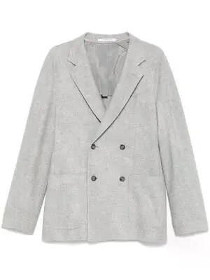 Tagliatore Randall Double-breasted Blazer - Grey