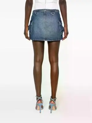 Coperni Denim Cargo Mini Skirt