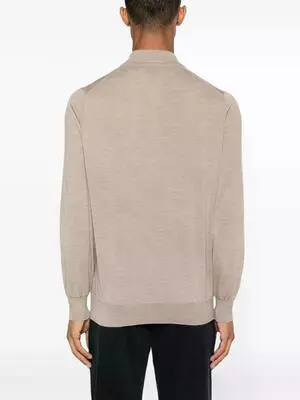 Brunello Cucinelli Fine-knit Polo Shirt - Neutrals