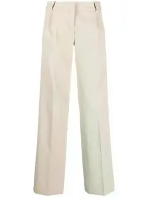 Coperni Straight-leg Tailored Trousers - Neutrals
