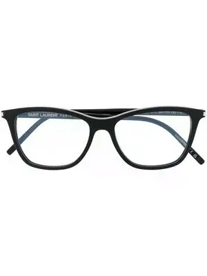 Saint Laurent Wayfarer-frame Glasses - Black