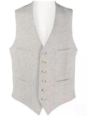 Polo Ralph Lauren Button Detailed Vests For Men
