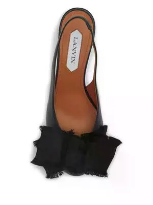 LANVIN Leather Slingback Pumps