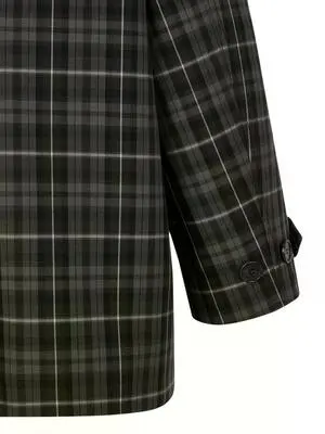 STUDIO TOMBOY Tartan Check-pattern Single-breasted Coat