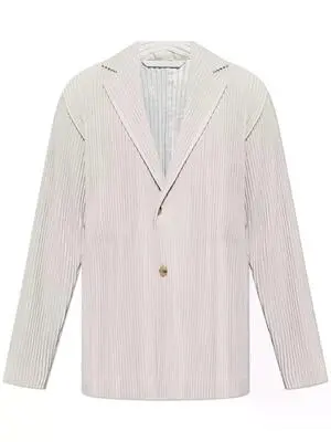 Issey Miyake Plissé-effect Single-breasted Blazer