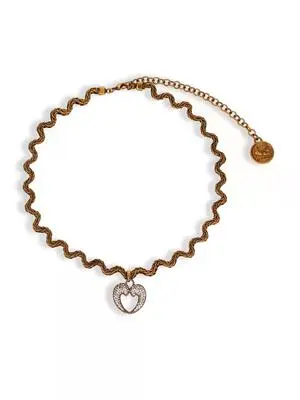 Etro Paisley Heart Necklace - Gold