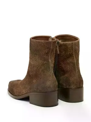 Marsèll Cassello Square-toe Suede Ankle Boots