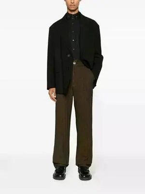VIVIENNE WESTWOOD Orb-embroidered Poplin Shirt