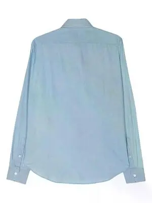 Fedeli Classic-collar Cotton Shirt