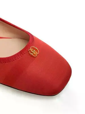 Bally Emblem Logo-plaque Ballerina Flats