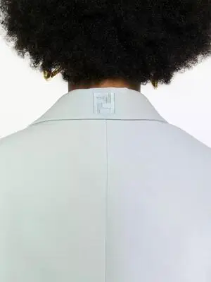 Fendi Cropped Contrast-panel Blazer