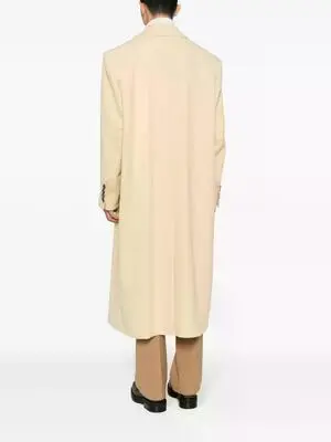AMI Paris Single-breasted Virgin Wool-blend Coat