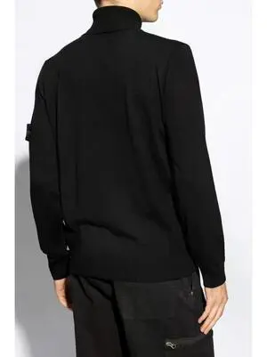 Stone Island Compass-patch Wool Jumper