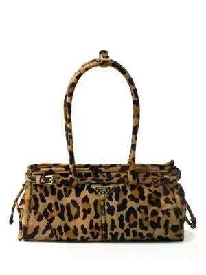 Prada Bonnie Tote Bag - Brown