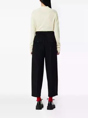 STUDIO TOMBOY Pintuck-detail Wide-leg Trousers