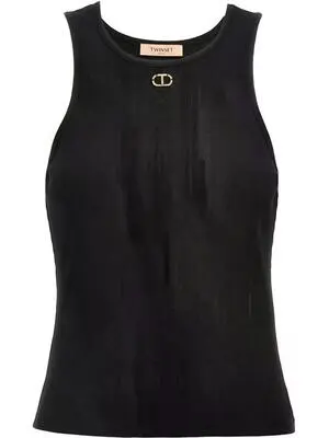 TWINSET Oval T Tank Top