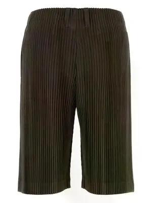 Issey Miyake Pleated Bermuda Shorts