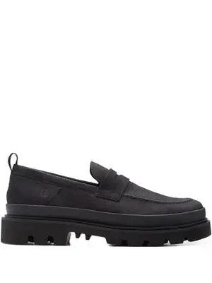 Clarks Badell Step Loafers - Black