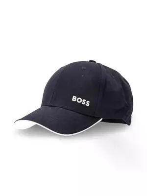 BOSS Logo-print Cotton Cap