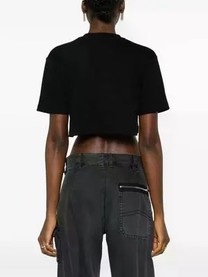 Off-White Off-stamp Cropped T-shirt