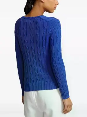 Polo Ralph Lauren Cable Knit V-neck Sweatshirt