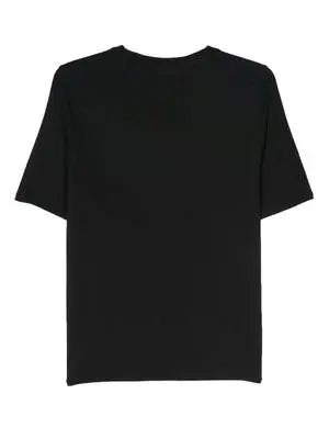Maison Kitsuné Logo-embroidered Cotton T-shirt