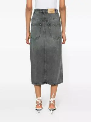 Isabel Marant Étoile Tilauria Denim Midi Skirt