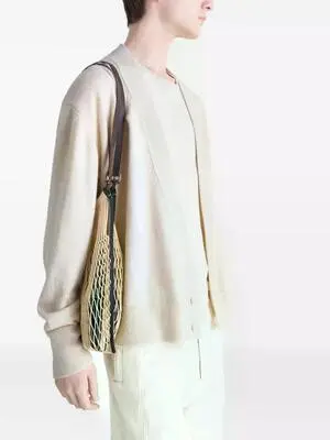 LEMAIRE Medium Filt Net Shopping Bag - Neutrals