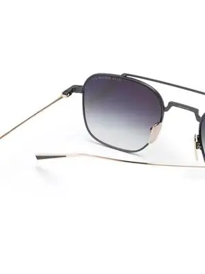 Dita Artoa Pilot-frame Sunglasses - Black