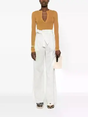 Max Mara Saggina Ribbed Silk Jumper