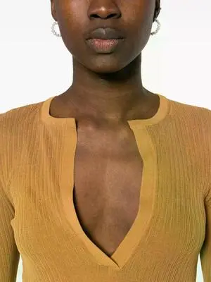 Max Mara Saggina Ribbed Silk Jumper