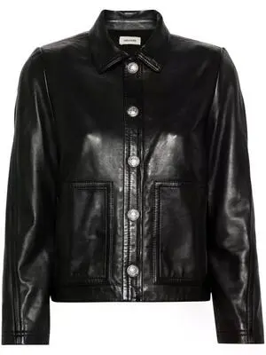 Zadig&Voltaire Lambskin Leather Jacket