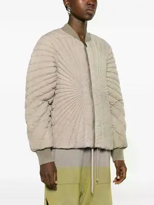 MONCLER + RICK OWENS Radiance Flight Padded Bomber Jacket