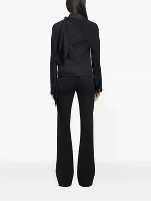 COURREGES Wrap-design Flared Jeans