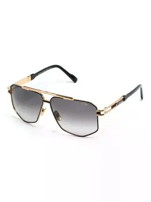 Cazal 9110 Pilot-frame Sunglasses - Black