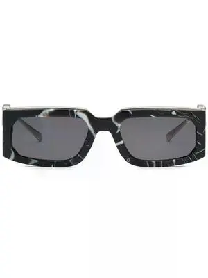 Philipp Plein Rose Venus Rectangle-frame Sunglasses