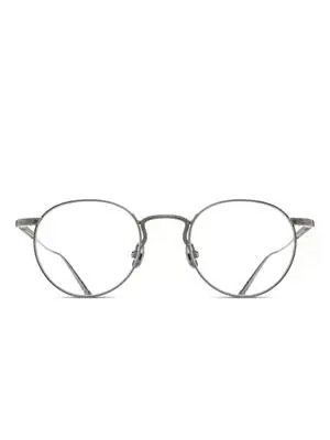 Matsuda Round-frame Glasses - Silver