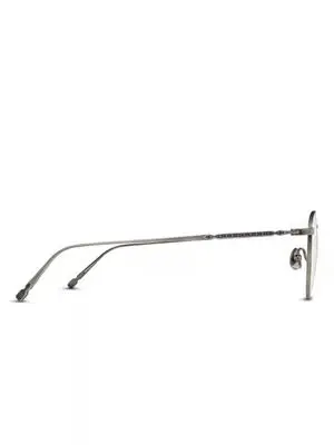 Matsuda Round-frame Glasses - Silver