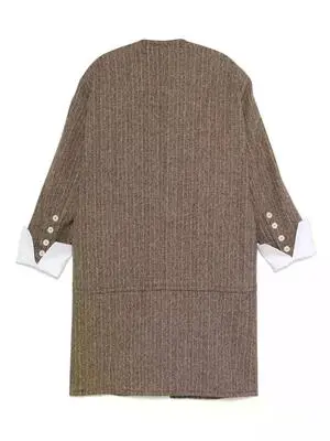 MAISON JEJIA Multicolour Tweed Long Coat