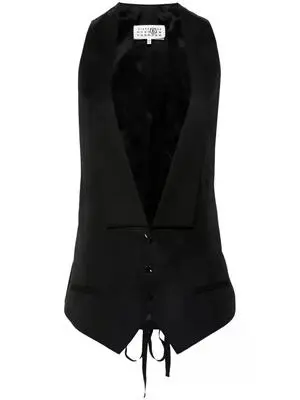 MAISON MARGIELA Shawl-lapel Panelled Waistcoat