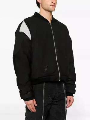 WHO DECIDES WAR Patchwork-design Jacket