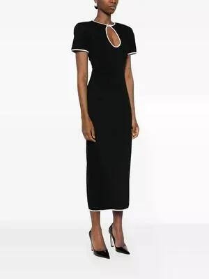 ROWEN ROSE Cut-out Maxi Dress
