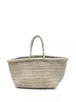 Dragon Diffusion Triple Jump Interwoven Tote - Neutrals